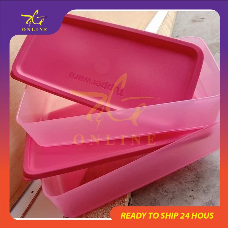 Tupperware 1.4L Double So Fresh Food Storage Bekas Kuih Raya Roti Kek ...
