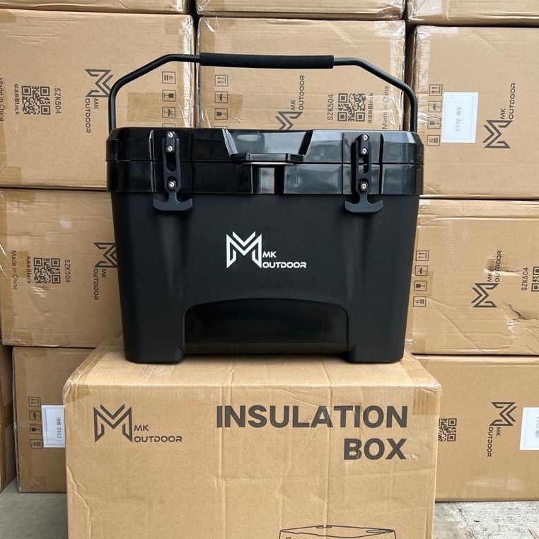 26L Portable Cooler Box Ice Box Camping Outdoor Picnic Insulated Food ...