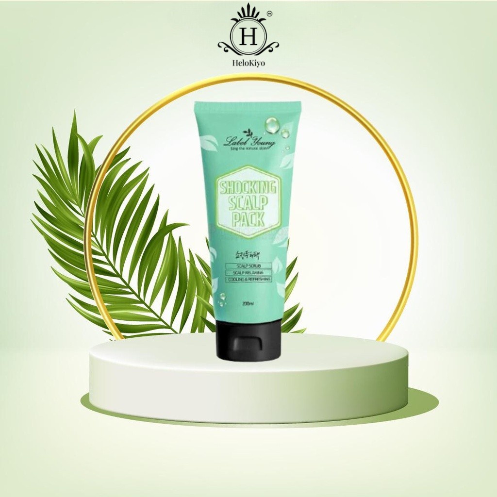 LABEL YOUNG Shocking Scalp Pack 200ml | Shopee Malaysia