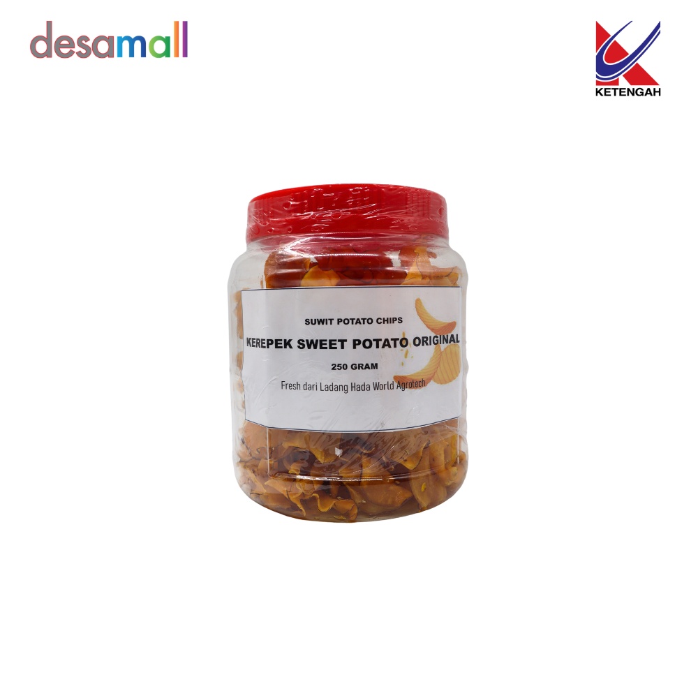 SUWIT POTATO CHIPS Kerepek Sweet Potato Orginal (250g) | Shopee Malaysia