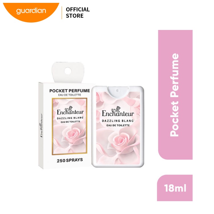 Enchanteur Handbag EDT Dazzling Blanc (18ml) | Shopee Malaysia