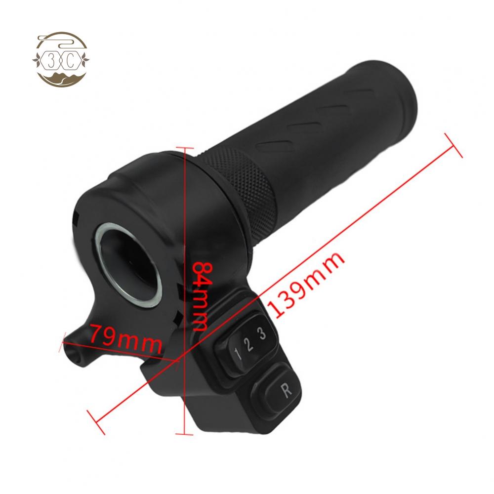 Speed Throttle 3-speed 8PIN ABS Black E-bike EBike Electric Bicycle ...
