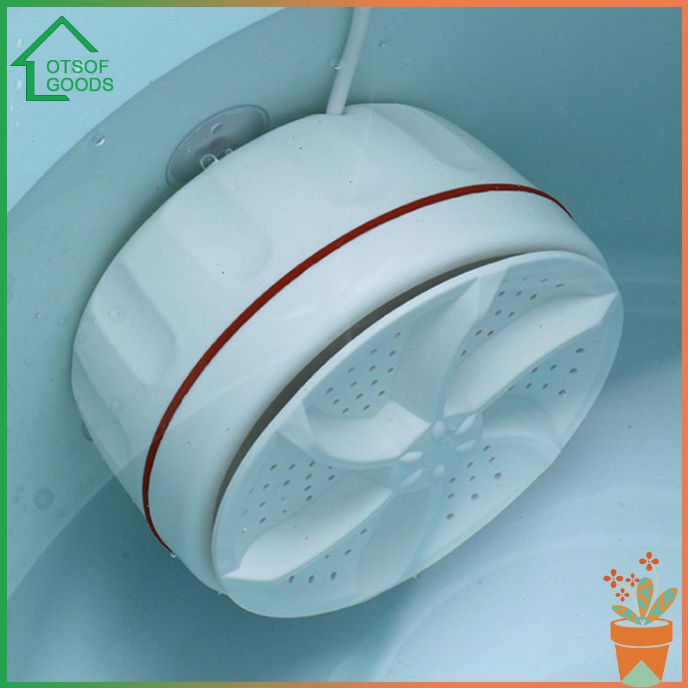 Ultrasonic Turbo Washing Machine Portable Mini Washing Turbine Laundry ...