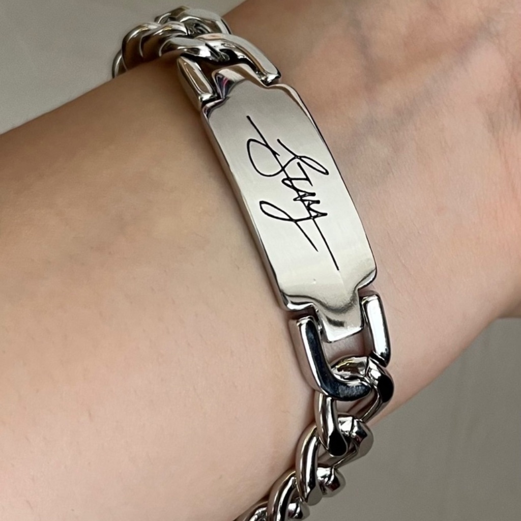 Kpop Idol Stray Kids Bang Chan Chain Bracelet 5-STAR Dome Tour ...