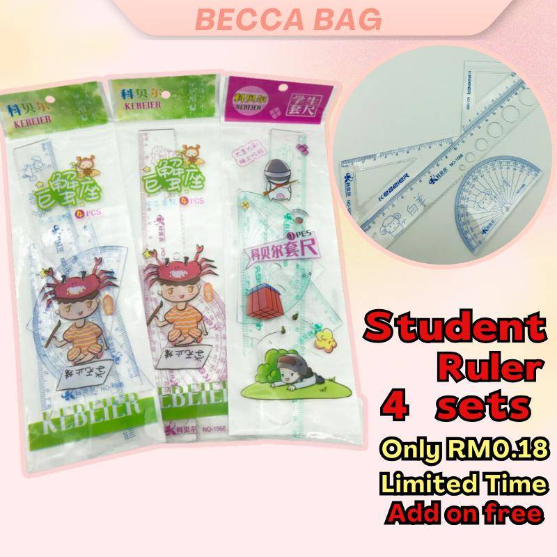 💕Add on free💕ruler cute ruler triangle ruler metal ruler long ruler ...