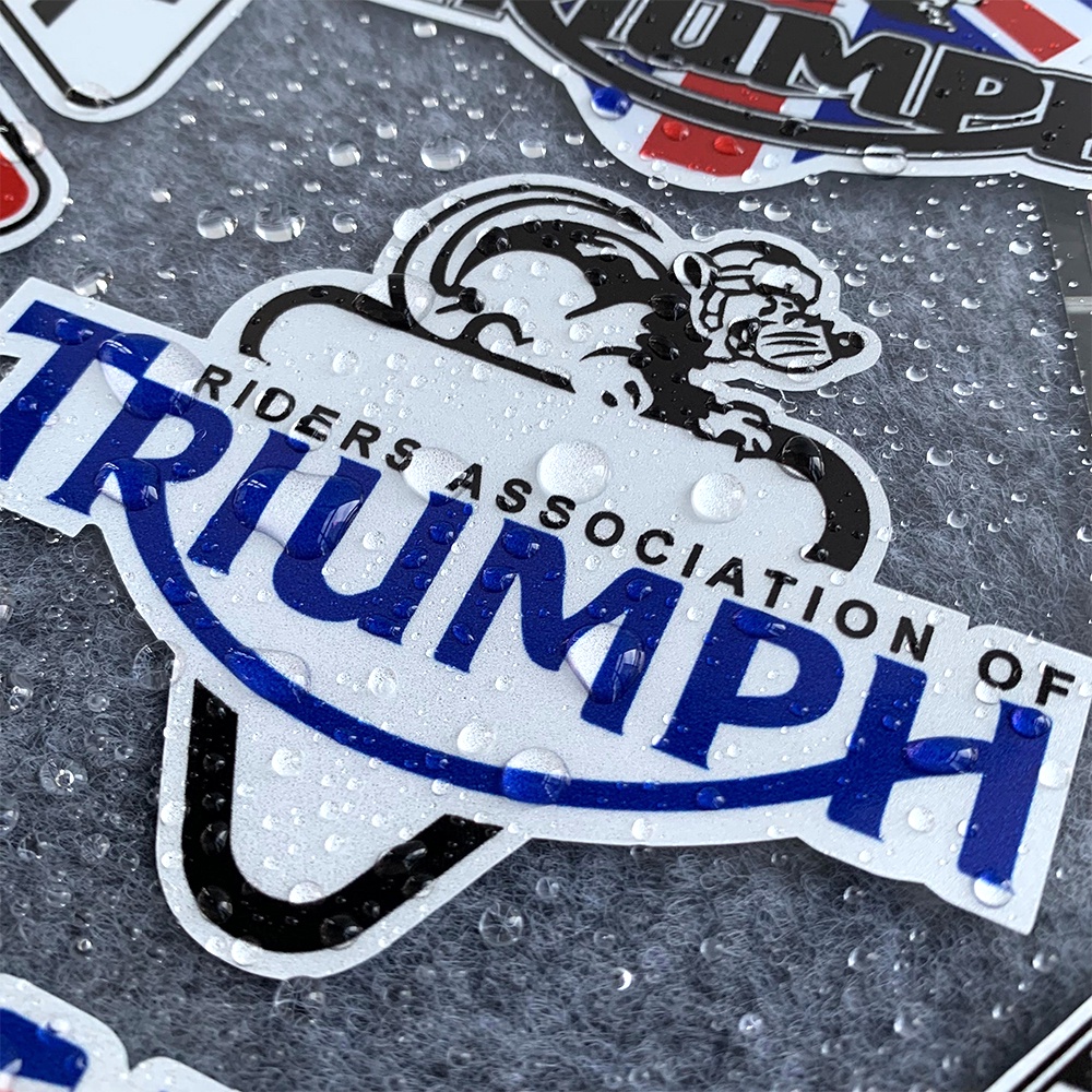 Triumph Logo Motorcycles Sticker Reflective Flag Polyester Printed ...
