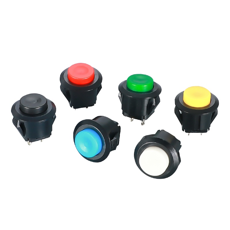 Ds-500 Snap-on Push Button Switch Power Button Round Rebound 3A 250V ...
