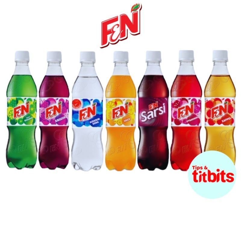F&N 500ml x 2 / Orange / Ice Cream Soda / Fruitade / Grape / Strawberry ...