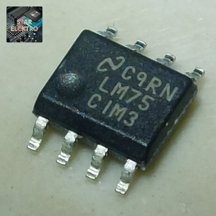 Lm75 Sop-8 SMD LM75A IC Digital Temperature Sensor LM 75 75A - LM75 | Shopee Malaysia