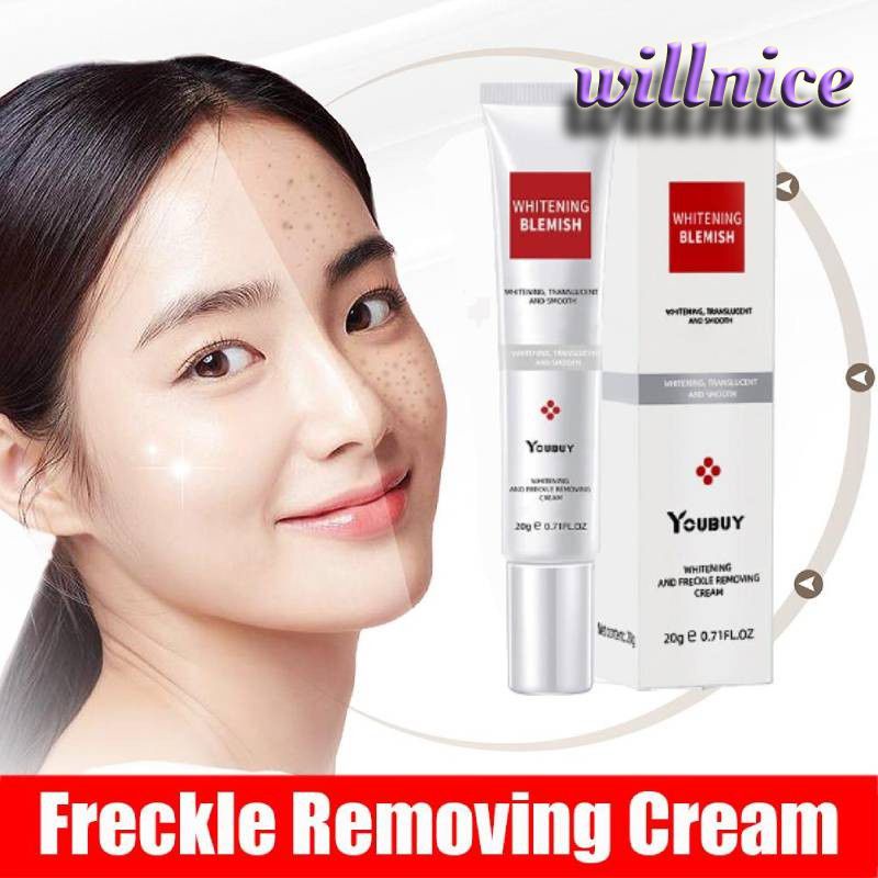 Youbuy Freckle Whitening Cream Remove Dark Spots Anti Freckle Cream Niacinamide Fade ...