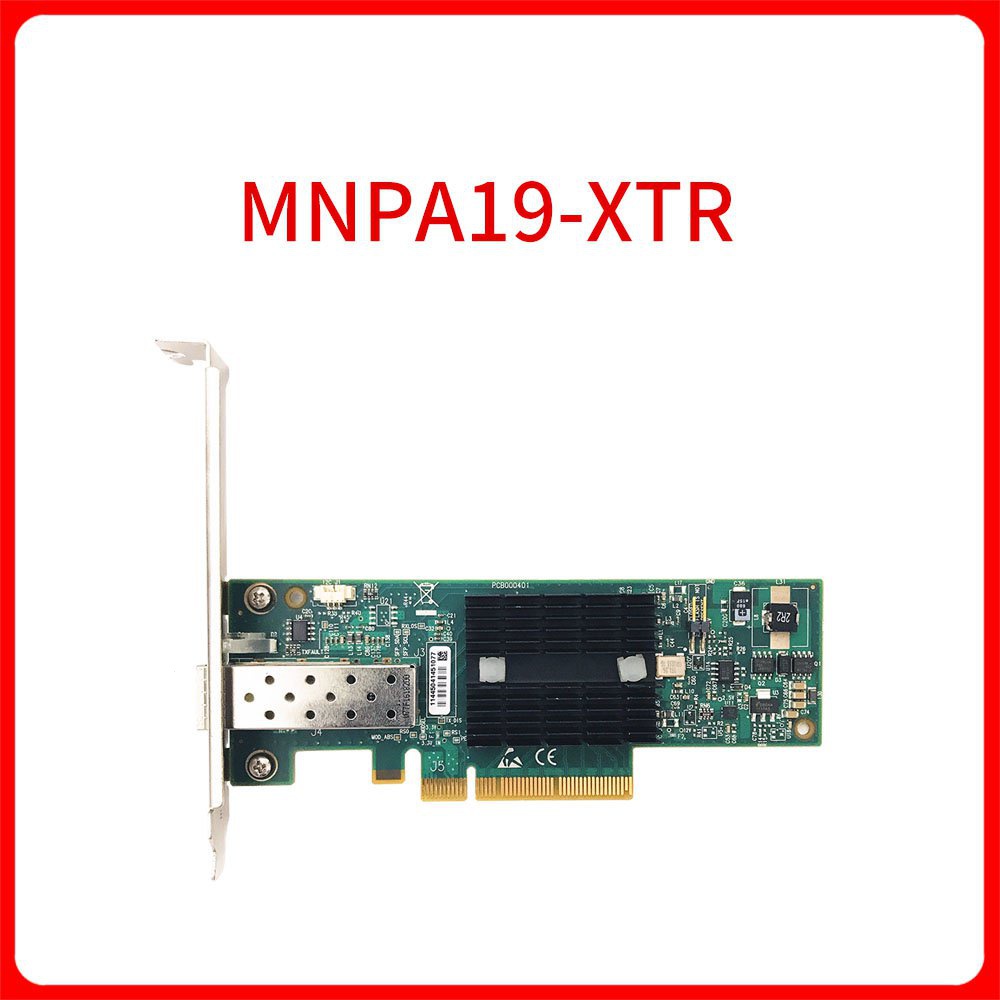 Original 10GB ConnectX-2 EN 10Gbe 10G optical fiber network card MNPA19 ...