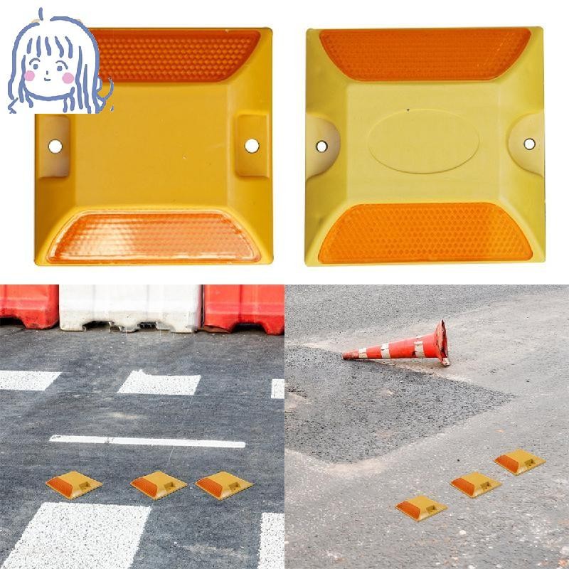 Plastic Road Spikes Reflective Marking Driveway Marker Replacement Sign ...