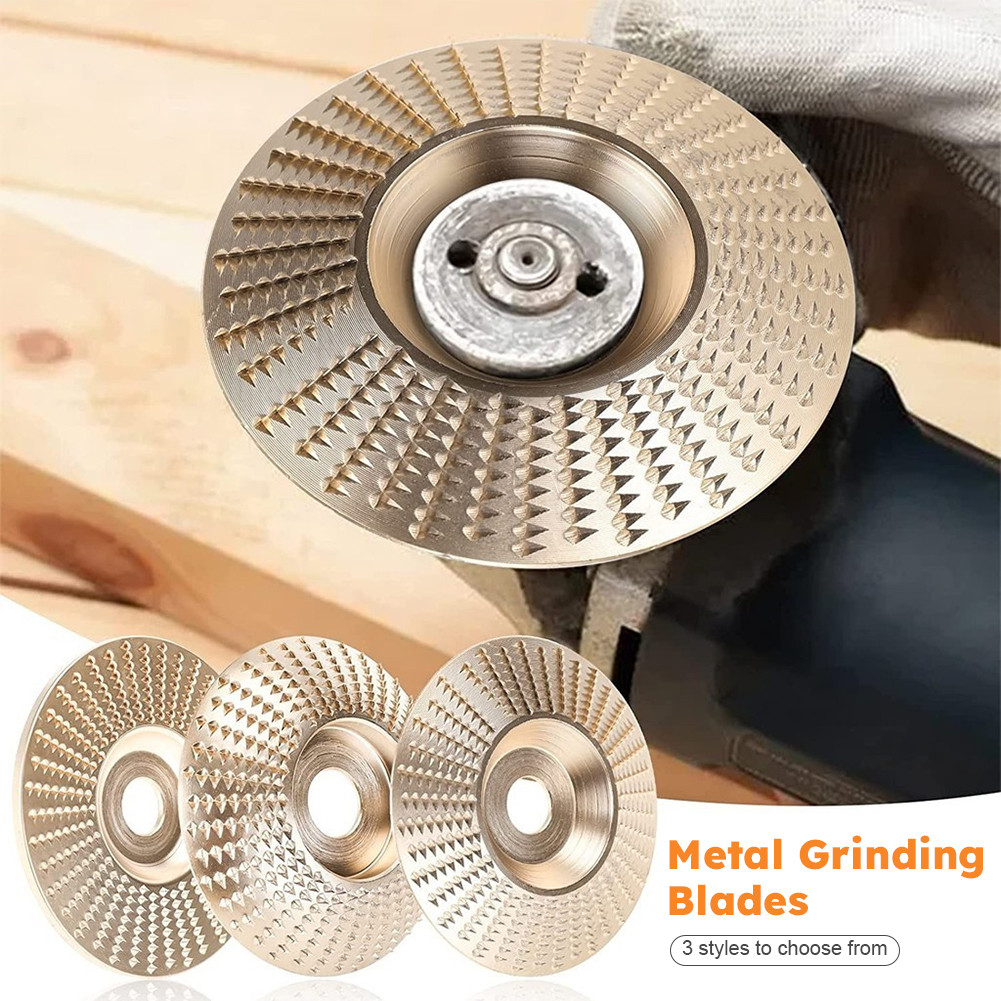 Woodworking Grinding Wheel Angle Grinder Disc 100mm Flat / Curve ...