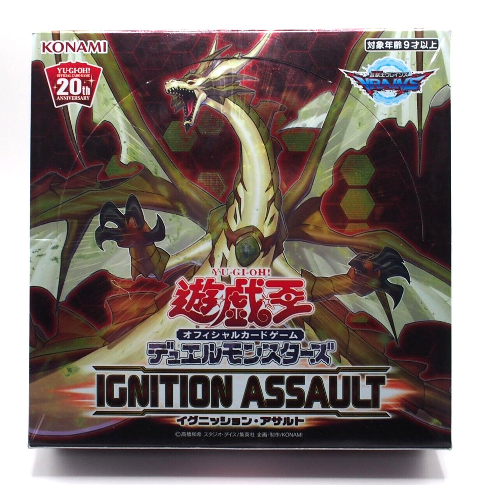 Yu-Gi-Oh yugioh IGNITION ASSAULT IGAS Unopened Sealed BOX 20th NEW Japanese | Shopee Malaysia