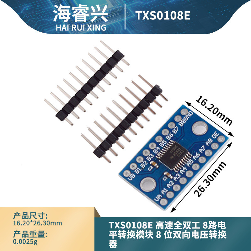 Txs0108e High-Speed Full Dual Industrial 8-Circuit Level Conversion ...