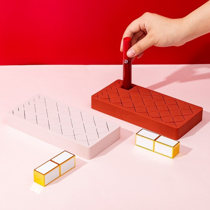 Shopee Official Silicone Lipstick Storage Box ins Style Girl Heart ...