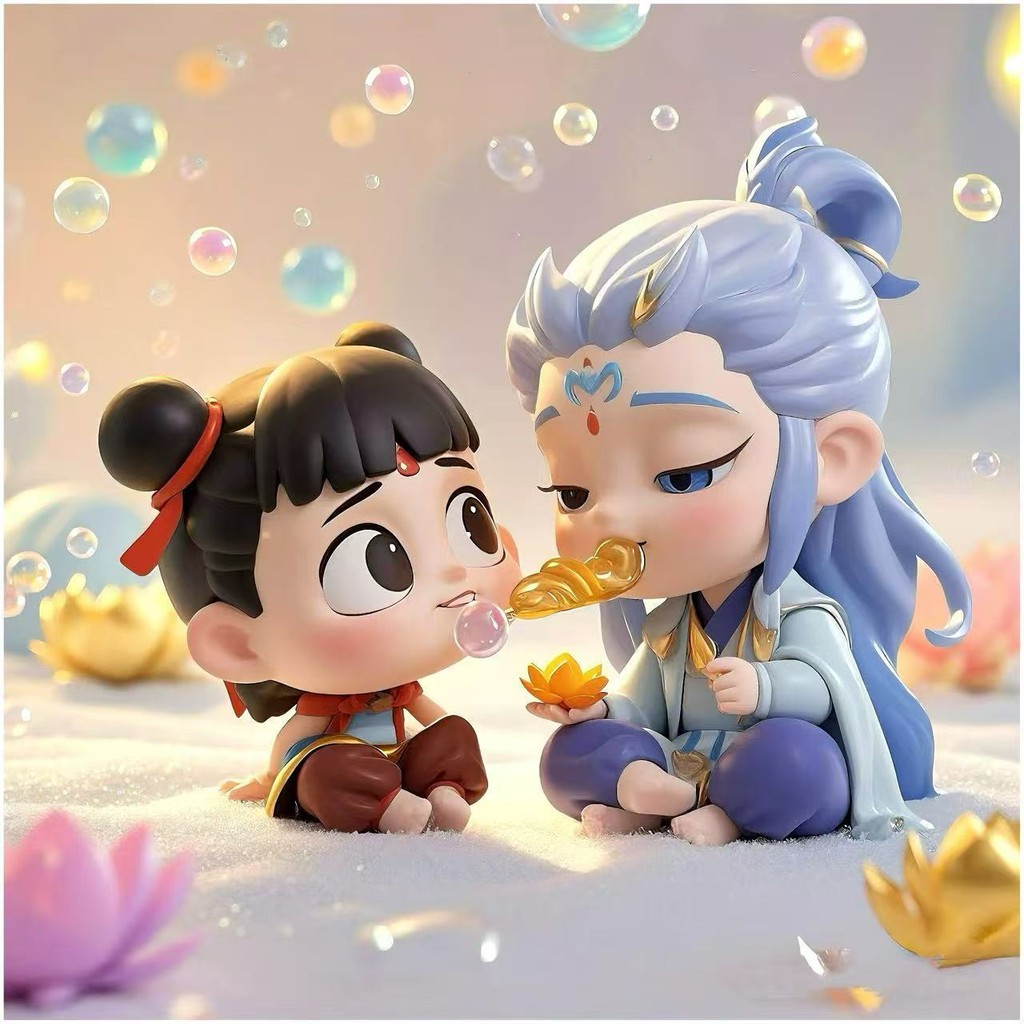 Official Hot-selling Nezha Ao Bing Cartoon Cute Waterproof Sticker ...