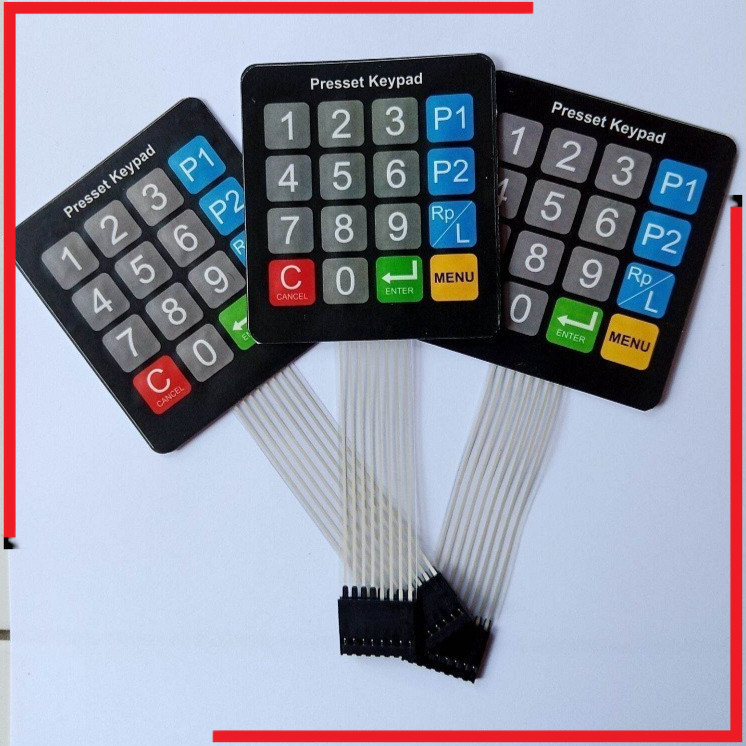 MESIN TOMBOL Package of 3 Pcs Mini Pom Keypad Buttons Custom Model ...