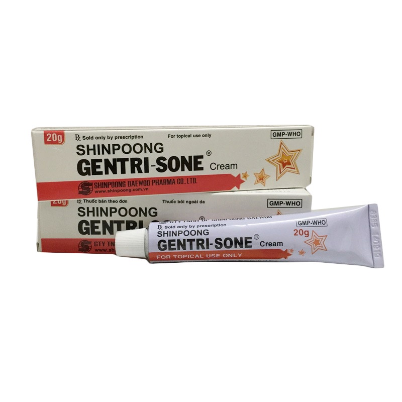 Vietnam GENTRI-SONE Cream 20g itching cream allergy cream 4XZP | Shopee ...