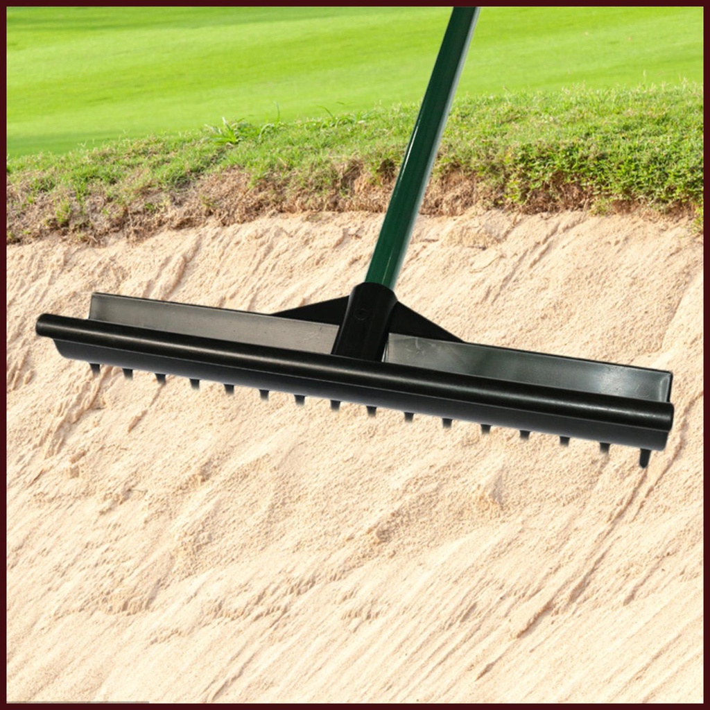 Sand Rake Double Sided Rake Head Golf Course Harrow without Pole Easy ...