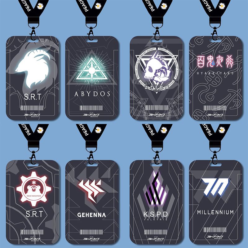 [Blue Archive]> Student card holder> Meal card holder> Campus card> ID ...