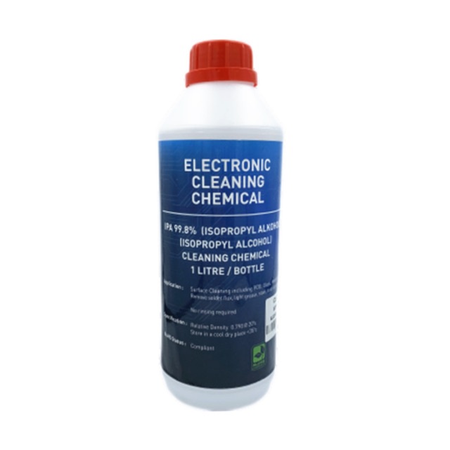CL-IPA Electronic Grade 99.8% Isopropyl Alcohol 1L (suitable for DIY ...