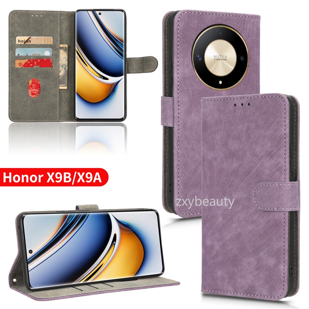 Casing For Honor X9b X9a 5g 2023 Phone Case Flip Leather Magnetic