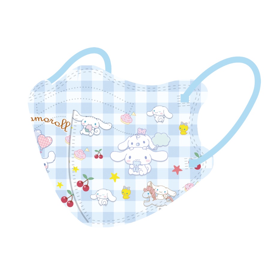 50pcs Sanrio Mask Cinnamoroll Mask Cute Cartoon 3D 4D Dust Mask for ...