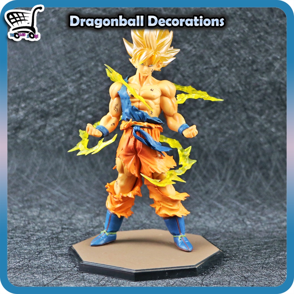 Dragonball GoKu Figures Cake Topper Birthday Topper Cake Decorations ...