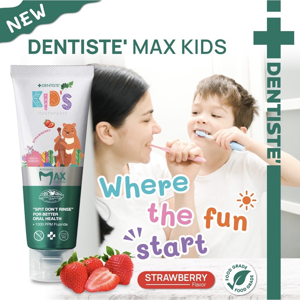Dentiste' Premium Kids Set For Children 2-6 Years Old Children's Dry ...