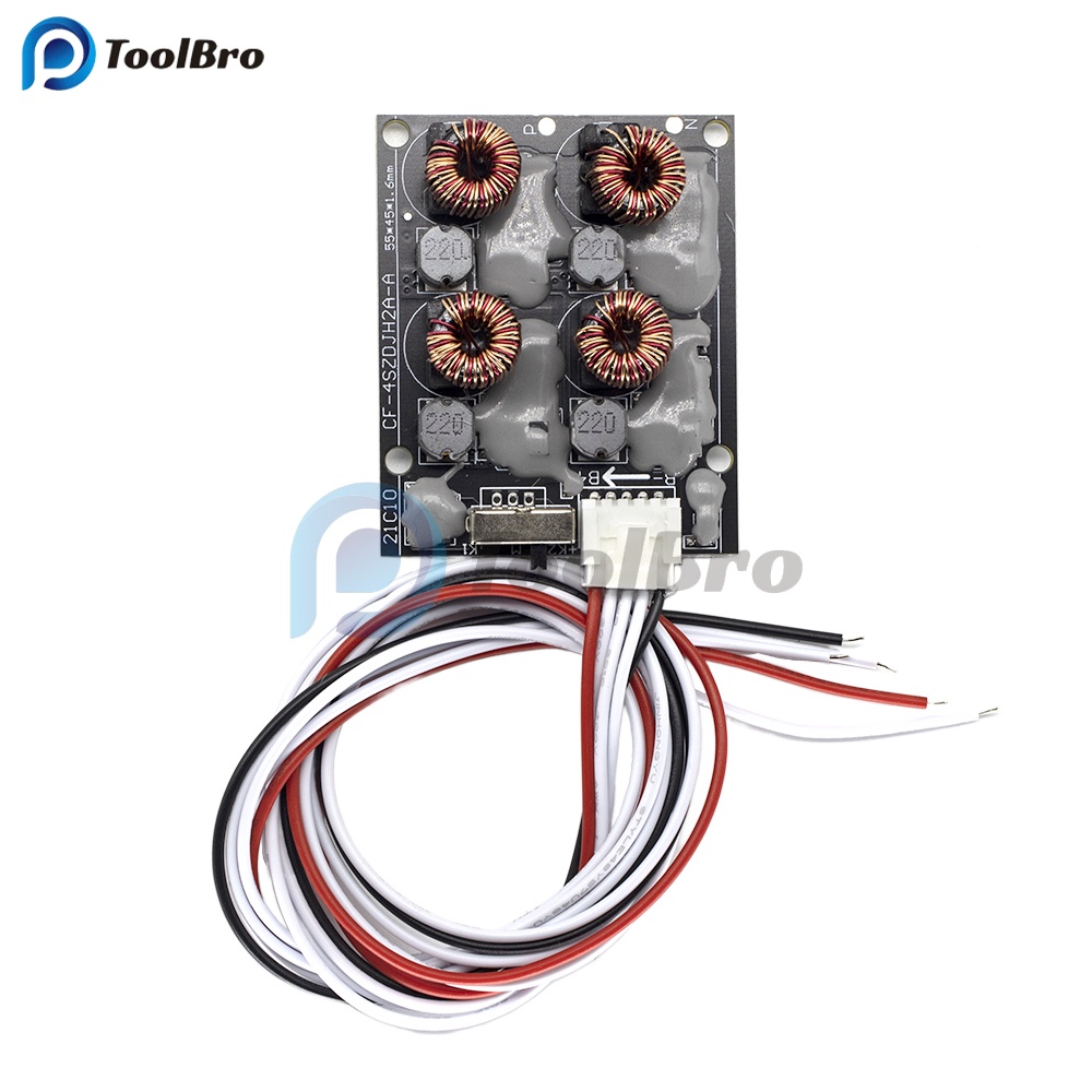 2A 4S Balancer Li-ion Lifepo4 Battery Lipo 18650 Packs Active Equalizer ...