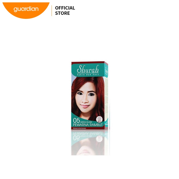 Shurah Pewarna Rambut Merah Klasik 05 | Shopee Malaysia