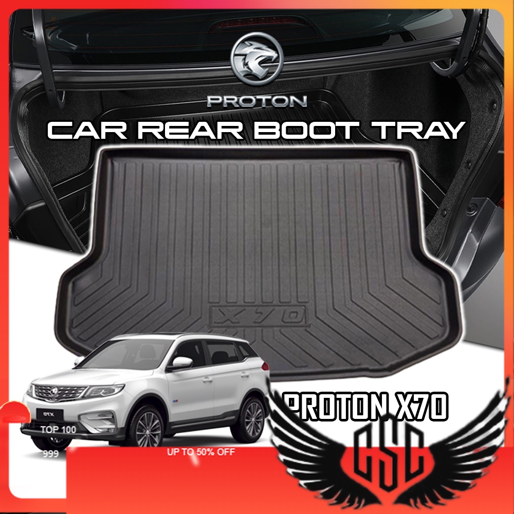Proton X70 High Quality Car Rear Trunk Cargo Boot Tray | Shopee Malaysia