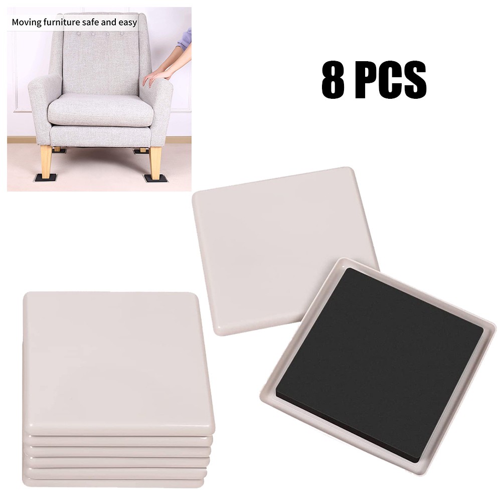 [mulitibuy] 8 X Furniture Sliders For Carpet Heavy Duty Furniture ...