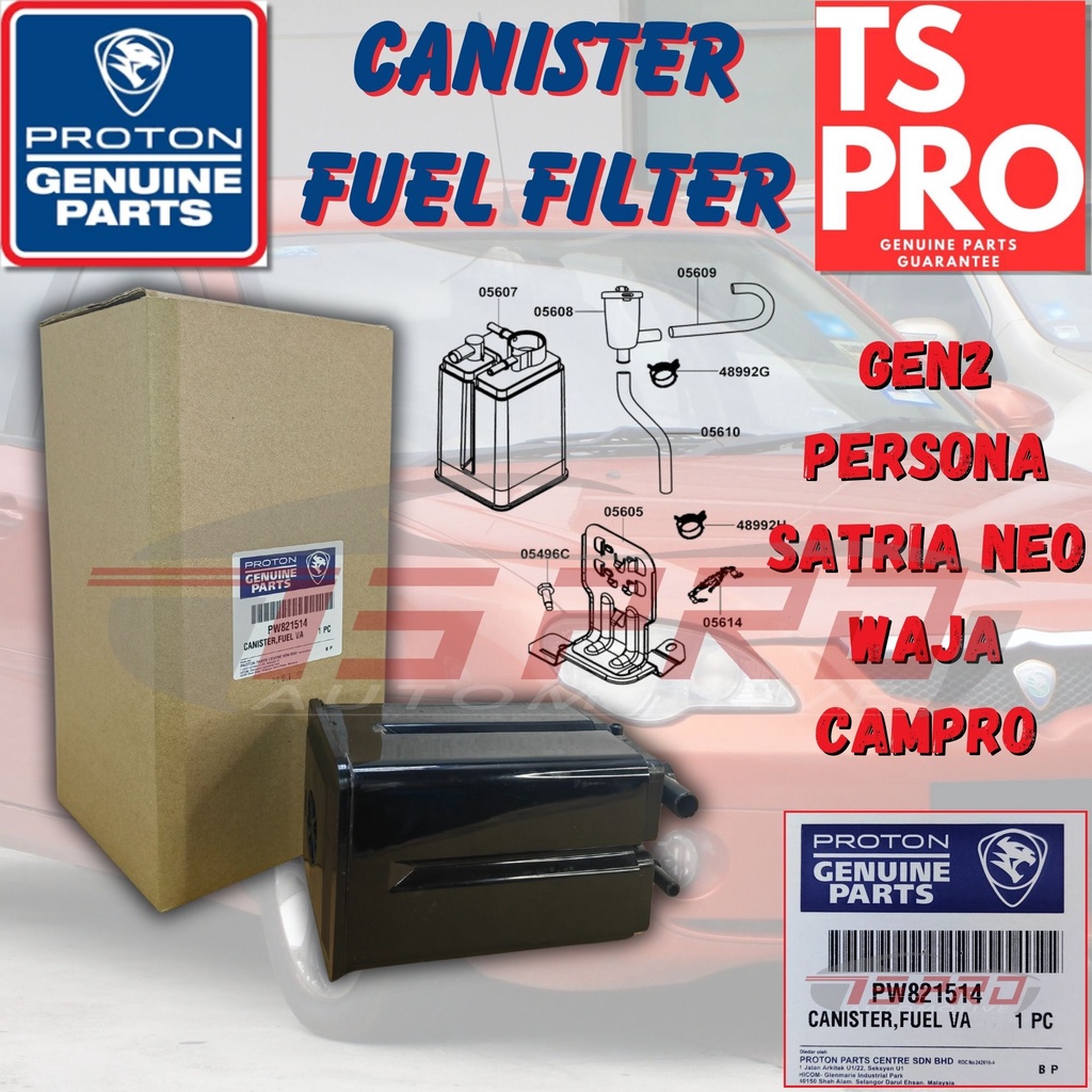 Proton Gen2 Persona Satria Neo Waja Campro Canister Fuel Filter ...