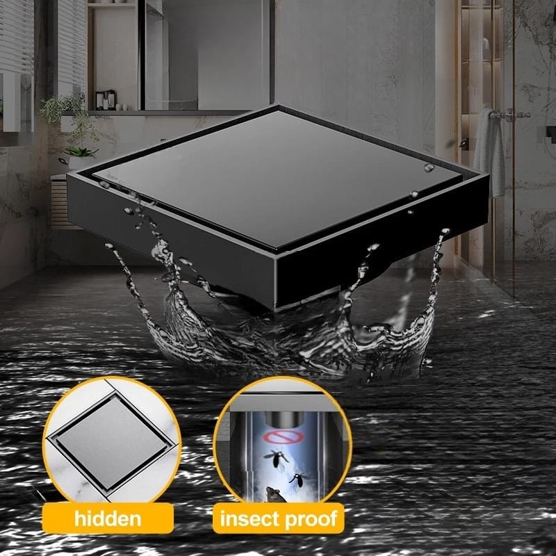 Smart Floor drain Floor drain Stainless Anti Insect Flood Cockroach Got ...