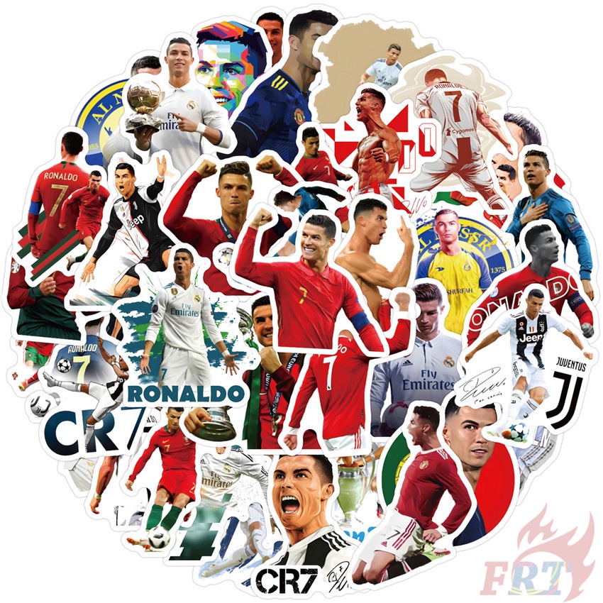 50Pcs/Set Cristiano Ronaldo Series 03 CR7 Stickers DIY Fashion ...