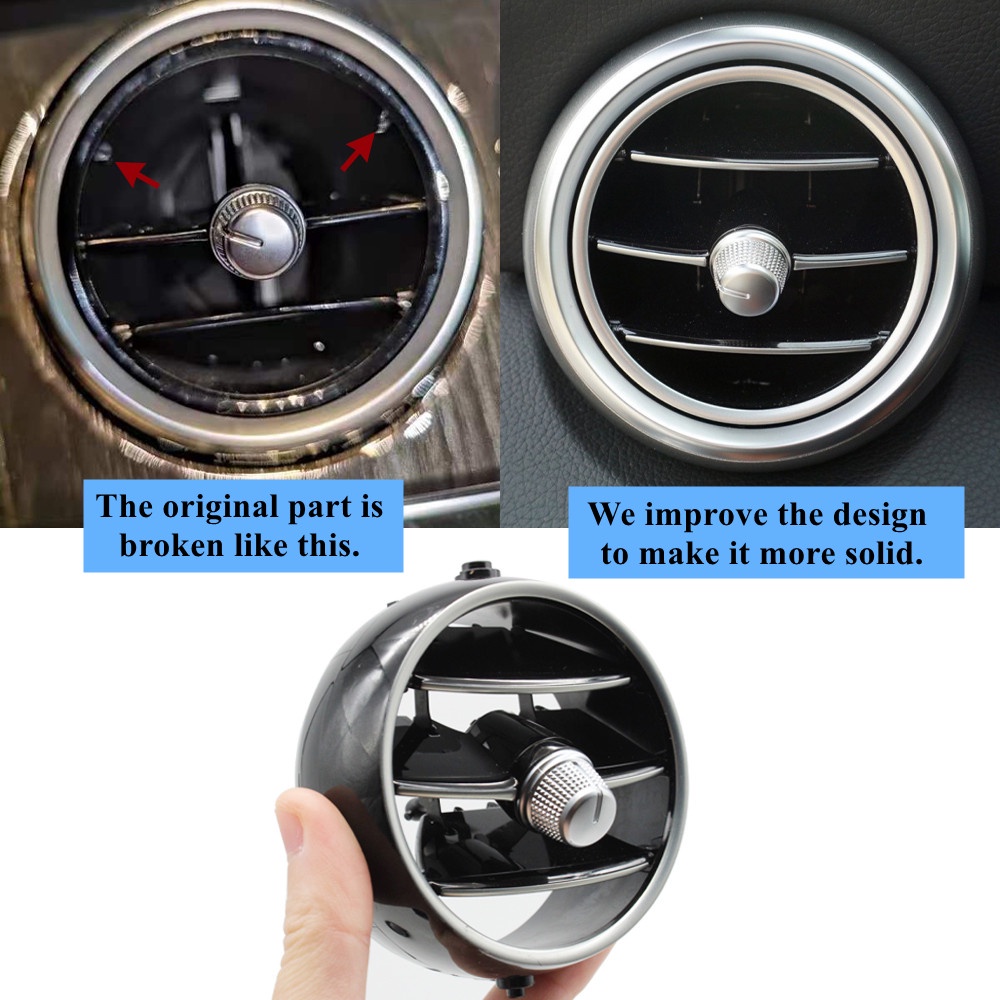 Front Rear Center Console Air Conditioner Ventilation Grille Air Outlet ...