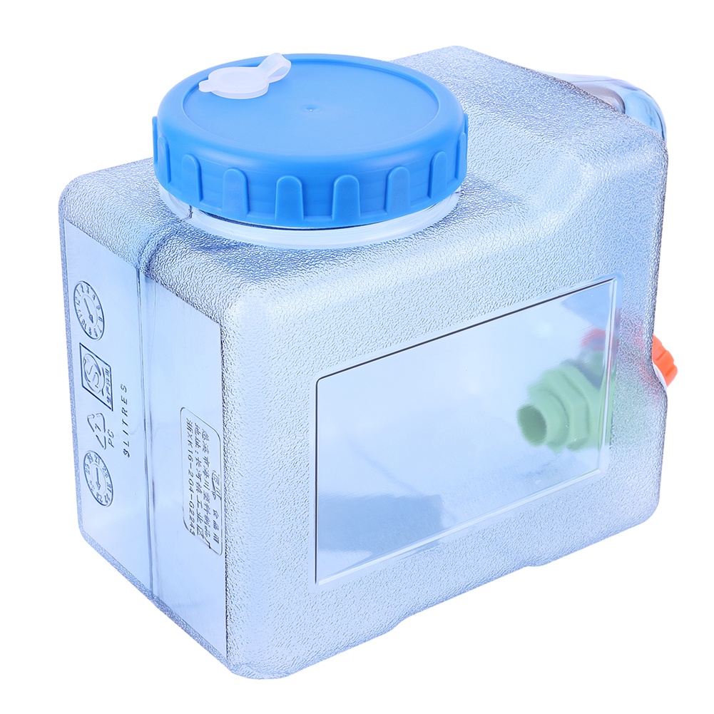3L Portable Water Container with Spigot Leakproof Storage Carrier ...