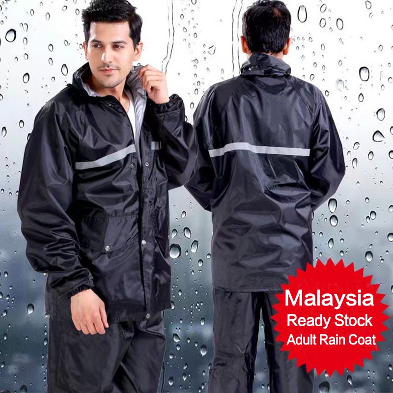 2025 New Motorcycle Raincoat Double Layer Baju Hujan Set Motorcycle ...