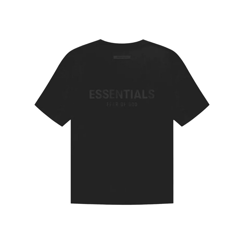 Fear of God Essentials Back Logo Tee Black | Shopee Malaysia