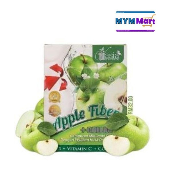 V'Asia Apple Fiber Plus Collagen 10 Sachets 15g | Shopee Malaysia