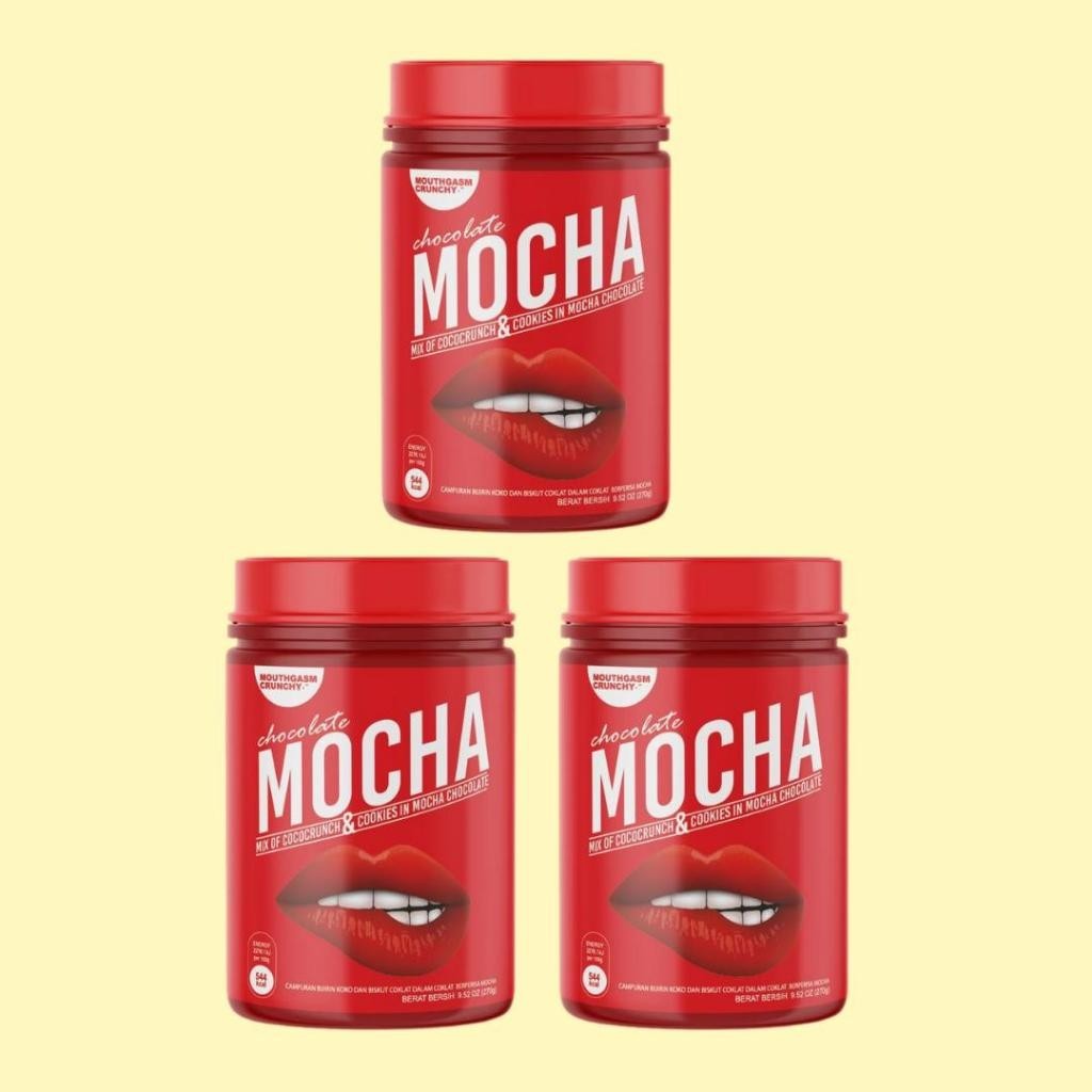 Combo 3 Mocha Flavor chocojar Food Snacks | Shopee Malaysia
