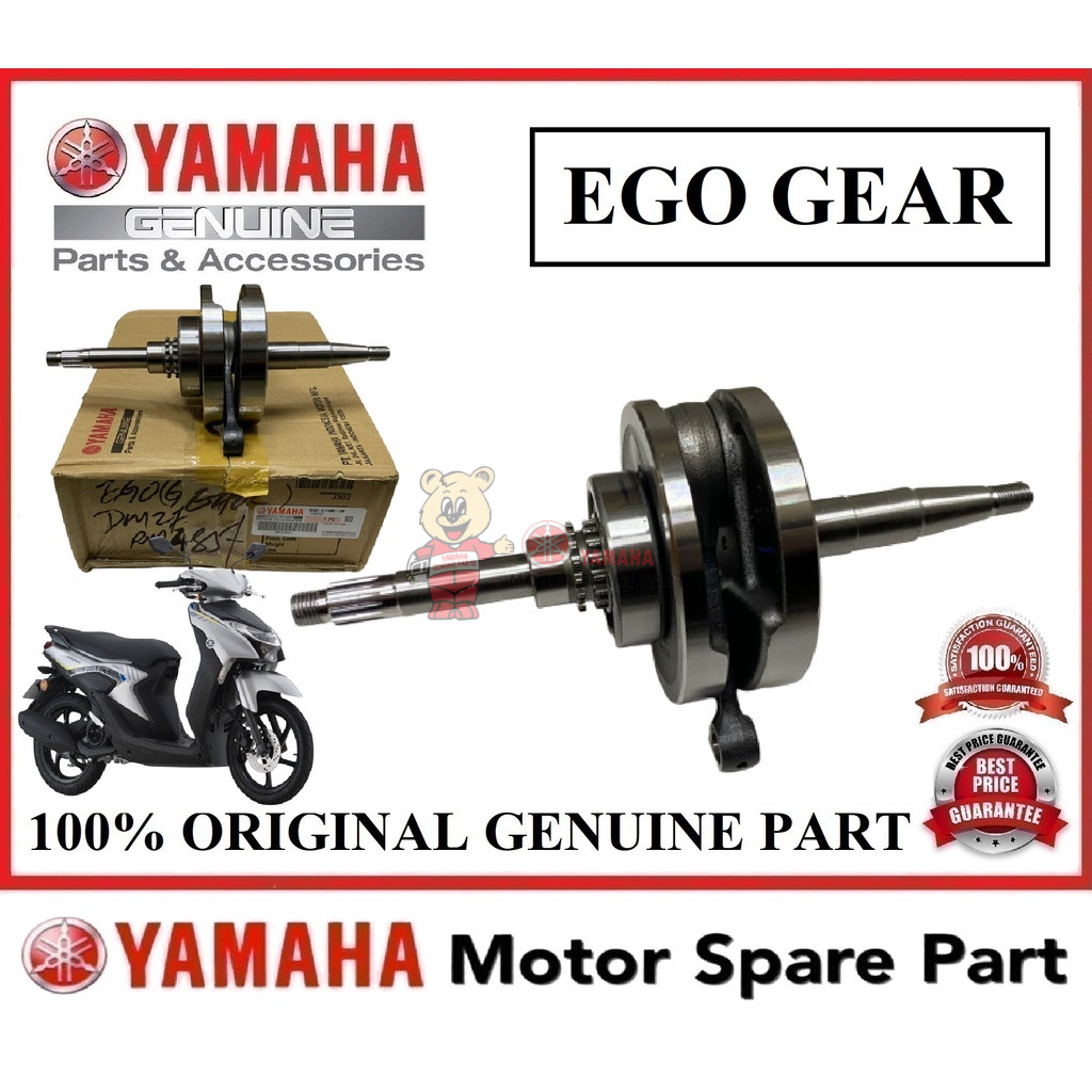 100% ORIGINAL YAMAHA EGO GEAR CRANKSHAFT ASSY 0 B5D-E1400-10 CRANK SHAFT GEAR125 GEAR-125 GEAR ...