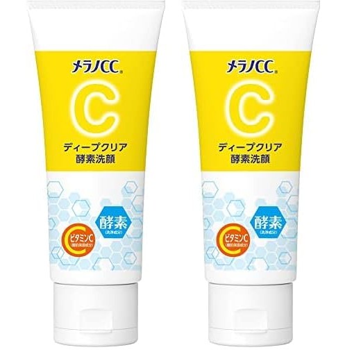 Melano CC Deep Clear Enzyme Face Wash 130g Enzyme × Vitamin C Formula ...