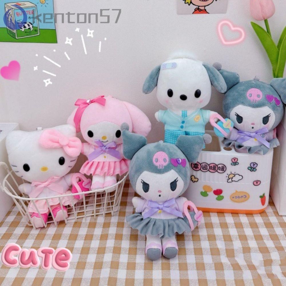 KENTON Cinnamoroll Stuffed Doll Keyring, Plush Stuffed Anime Kuromi ...