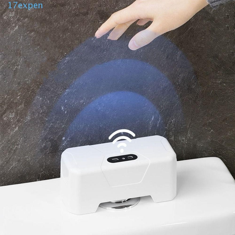 EXPEN Automatic Toilet Flush Button, External Infrared Induction Toilet ...