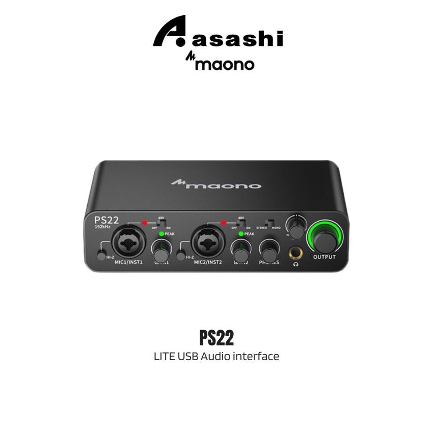 Maono PS22 LITE USB Audio interface | Shopee Malaysia