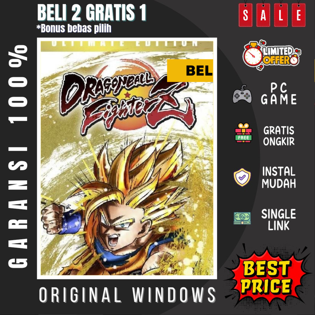 Dragon BALL FIGHTERZ ULTIMATE EDITION - PC GAME - LAPTOP GAME - PC ...