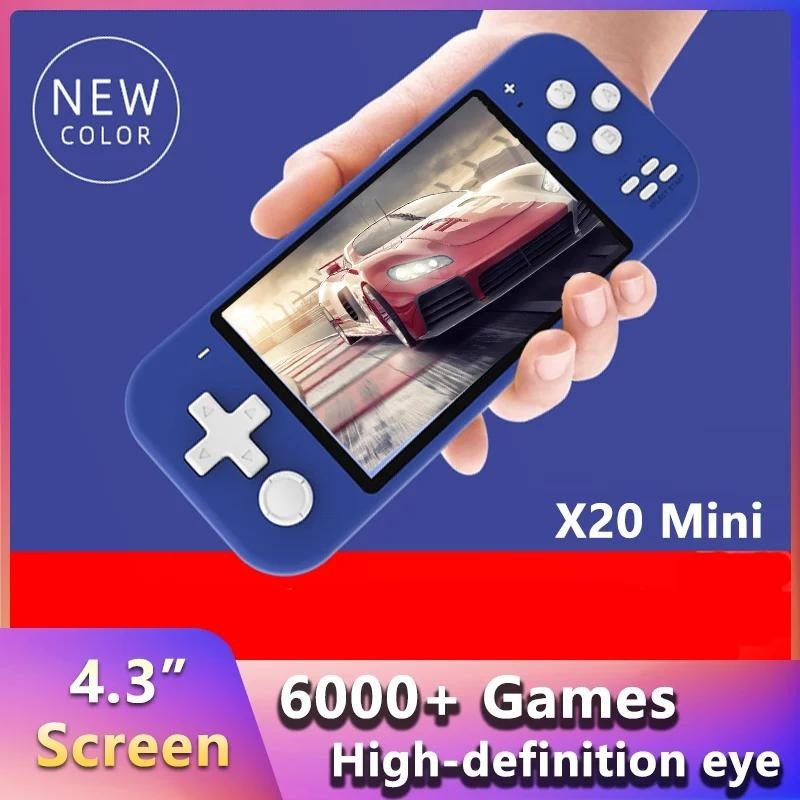 NEW X20Mini Classic Retro Video Handheld Console 4.3 Inch Hd Screen ...